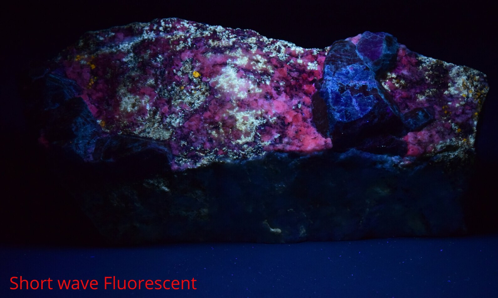 578 Gram Rare Fluorescent Afghanite Crystal With Wernerite Scapolite On ...