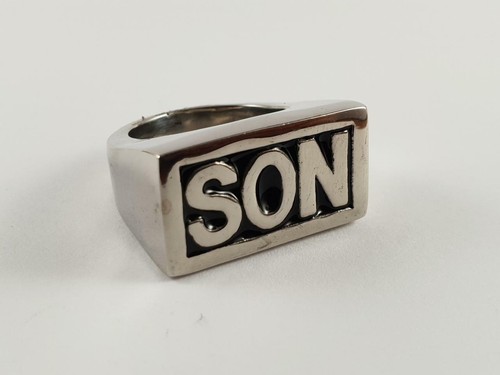 Stainless Steel SON biker ring sons of Anarchy Samcro SOA Jax Teller ...
