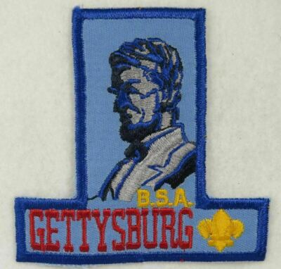 Gettysburg BSA Patch BLUE Border [C-2810] | eBay