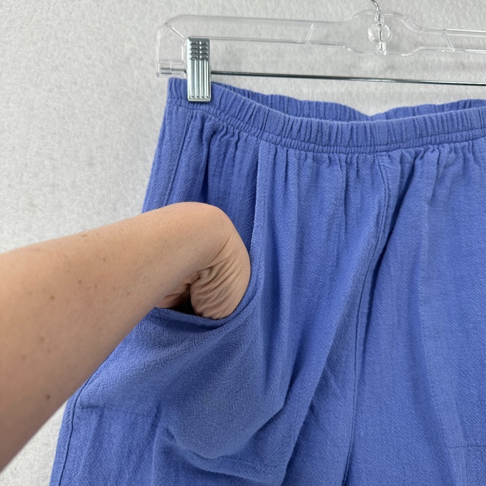 Lulu B 2-Piece Shirt Pants Small Gauzy Cotton Outfit Set Lagenlook ...