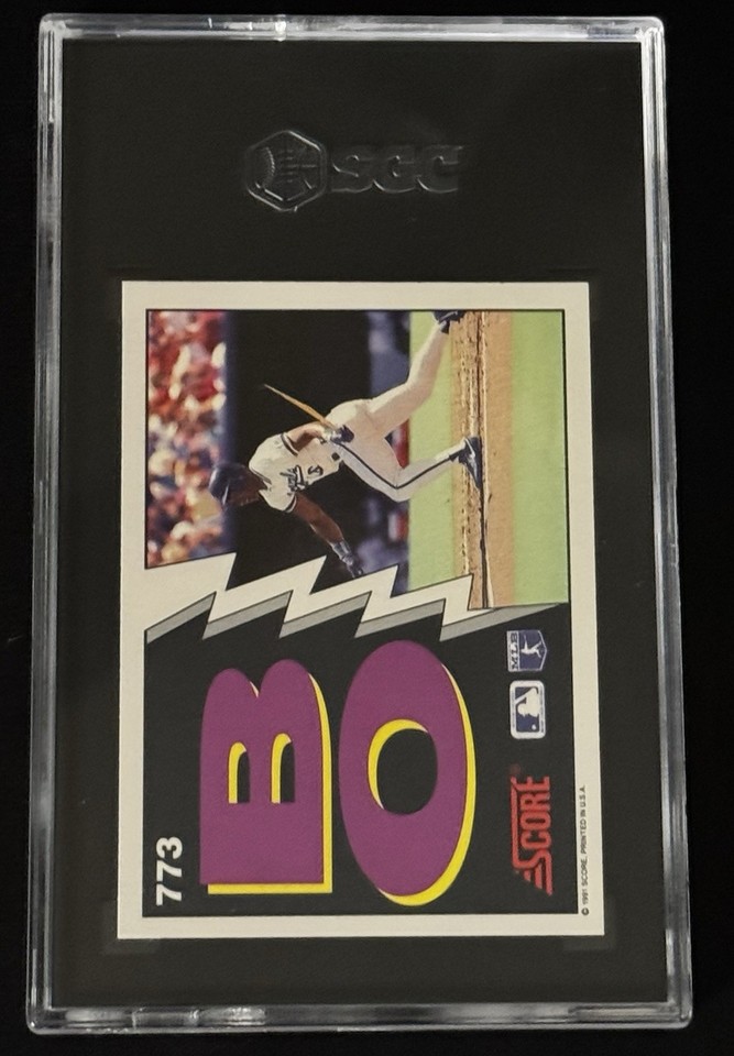 1991 Score Bo Breaker Bo Jackson #773 KC Royals SGC 9.5 Newly Graded | eBay