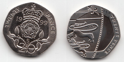 UK Twenty Pence Coins 20p 1982 to 2025 Choose your Year - Brilliant ...