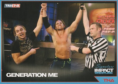 Generation Me 2011 Tristar TNA Signature #13 Nick Matt Jackson Young ...