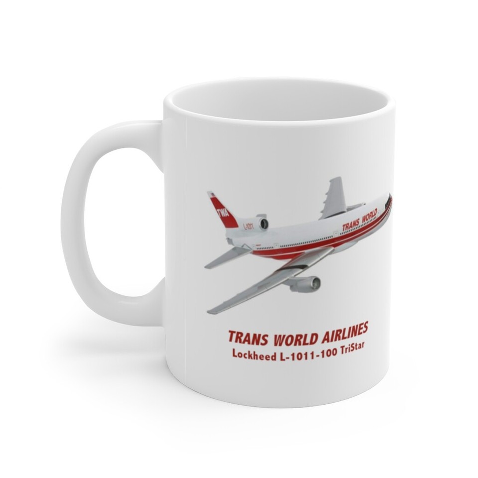 TWA - Trans World Airlines L-1011 Coffee Mug | eBay