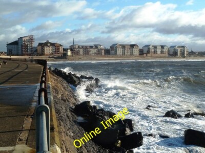Photo 6x4 Ayr Bay View Looking from the south pier at Ayr Harbour's ...