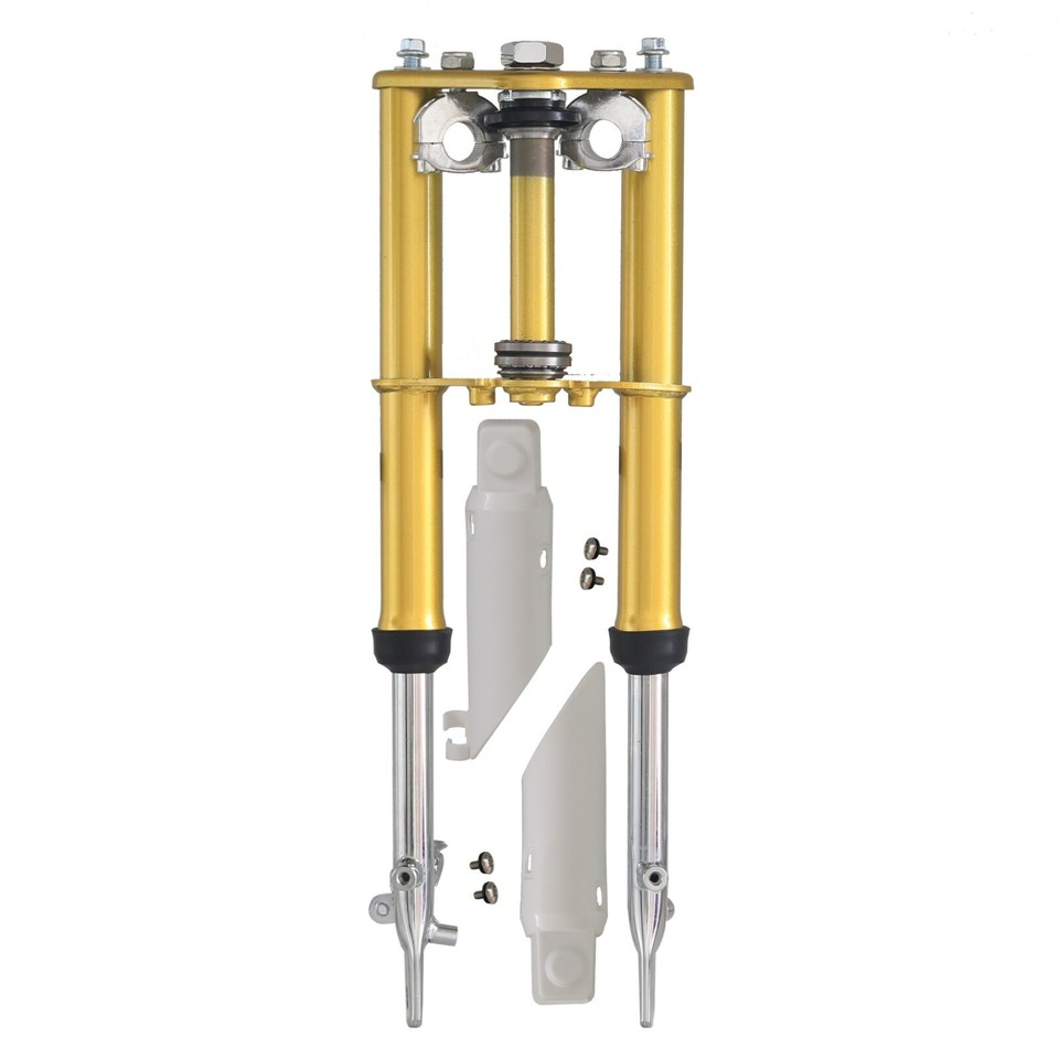 Gold CRF50 XR50 CRF XR 50 Front Forks Suspension with Triple Tree ...