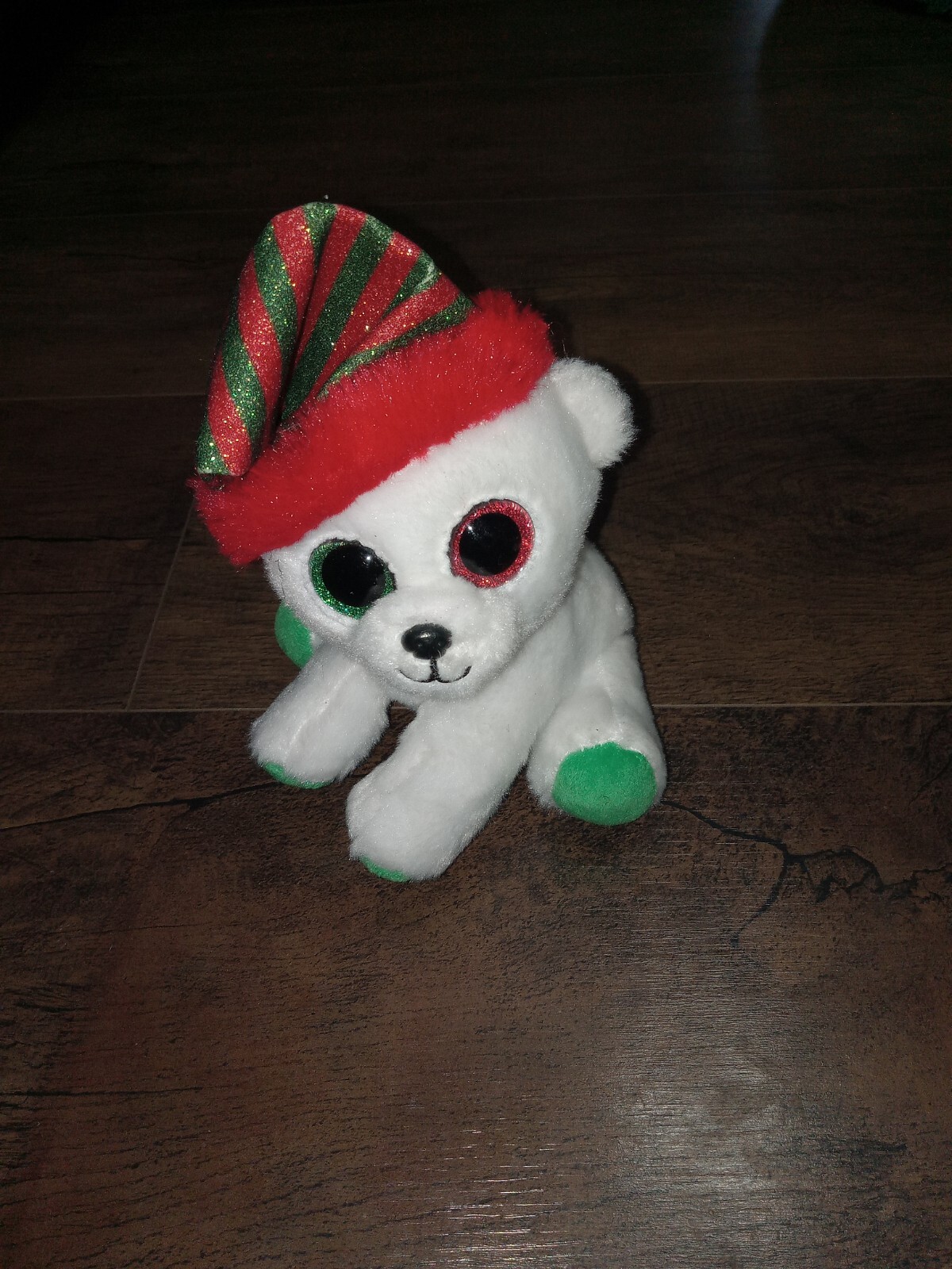 Ty Beanie Boos Velve Ty Paxton The Christmas Polar Bear Plush | eBay
