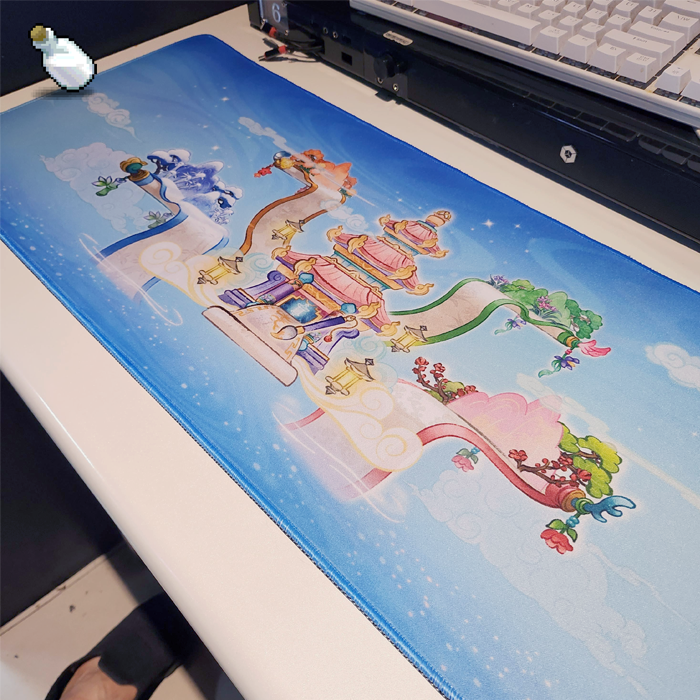 MapleStory Maple Story NEXON OFFICIAL Desk Mat Long Mouse Pad | eBay