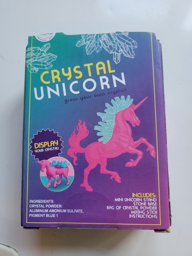 Science Squad Crystal Unicorn Your Own Crystal Kit CRAFT Diy (x2) | eBay