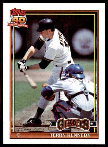 1991 Topps Terry Kennedy 102 Baseball Cards #66 | eBay