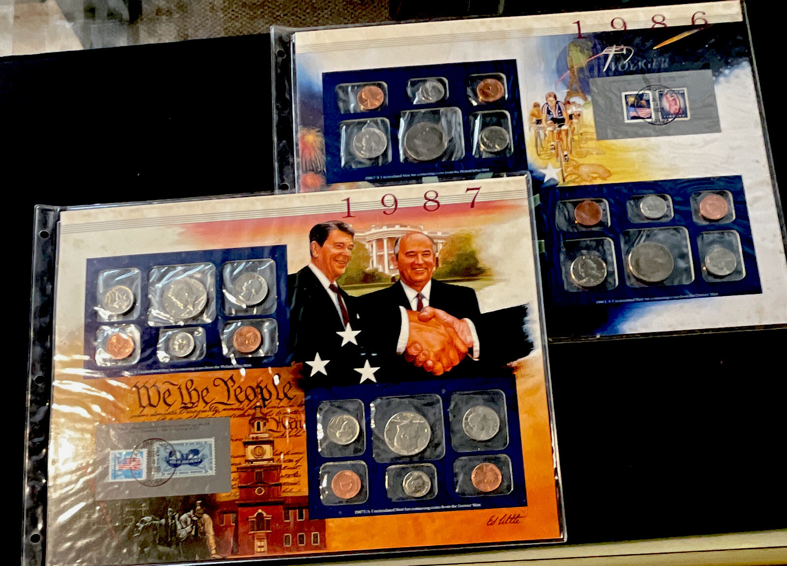 25 US Postal Commemorative Society U.S. Uncirculated Mint Sets ENN ...