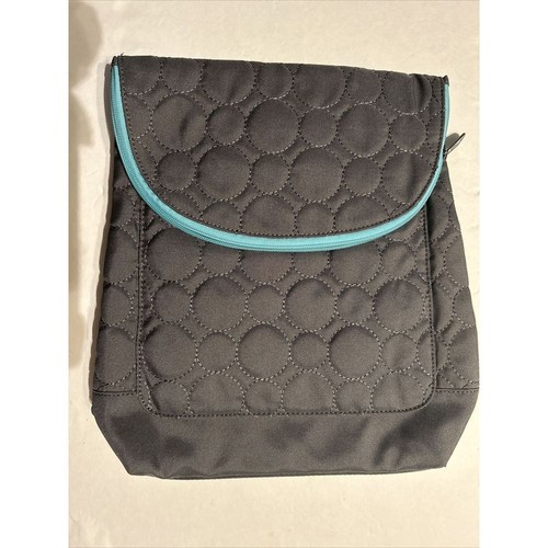 Thirty-one Gray and turquoise bag Adjustable strap Several compartments ...