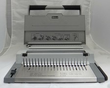 Ibico ibiMaster 300 Manual Paper Punch & Binding Machine Spiral Bindery ...