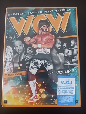 WWE: WCW Greatest Pay-Per-View Matches, Vol. 1 (DVD, 2014, 3-Disc Set ...