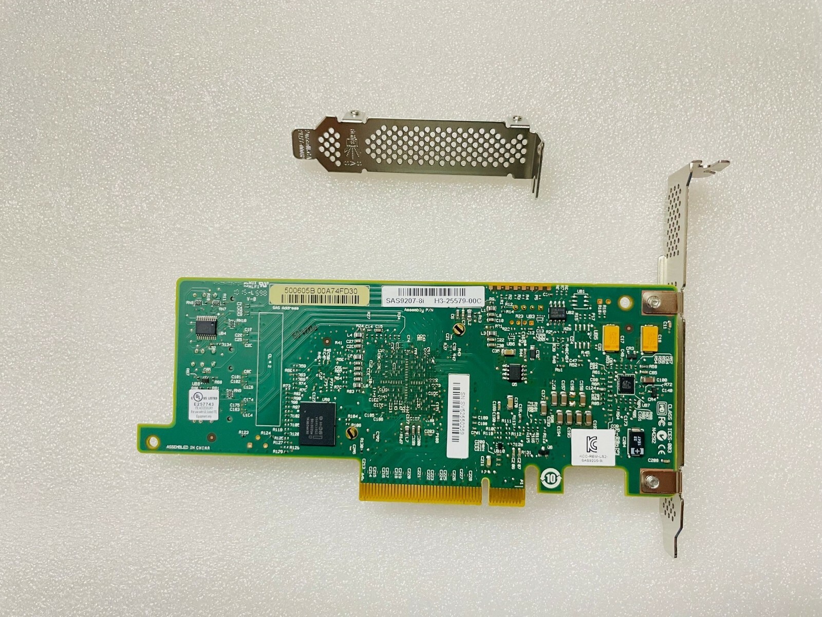 LSI 9207-8i SATA/SAS 6Gb/s PCI-E 3.0 FW:P20 IT Mode for ZFS FreeNAS ...