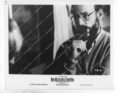 o28548 1989 orig photo director Bertrand Blier French foreign film Too ...