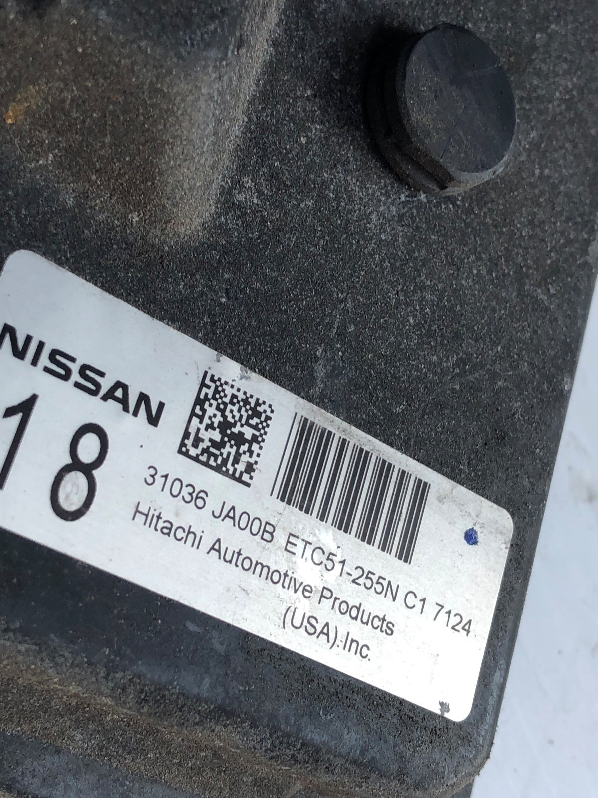 2007 Nissan Altima Transmission Computer Module TCM TCU Unit P: 31036 ...