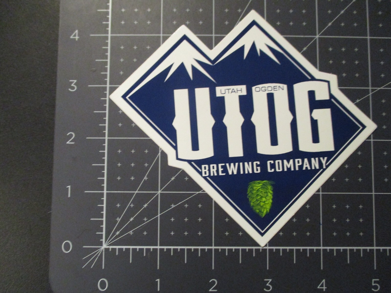 UTOG BREWING Utah Ogden son of a peach STICKER decal craft beer brewery ...