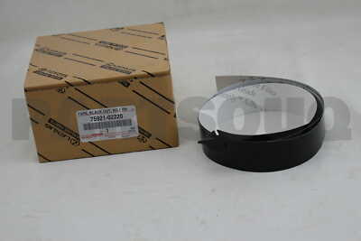 7592102220 Genuine Toyota TAPE, BLACK OUT, NO.1 RH 75921-02220 | eBay