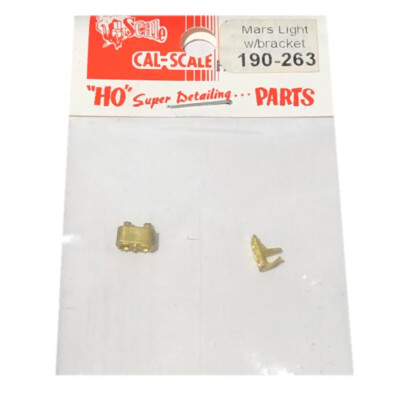 Cal Scale 190-263 Mars Light - Twin w/ Smokebox Mounting Bracket HO ...