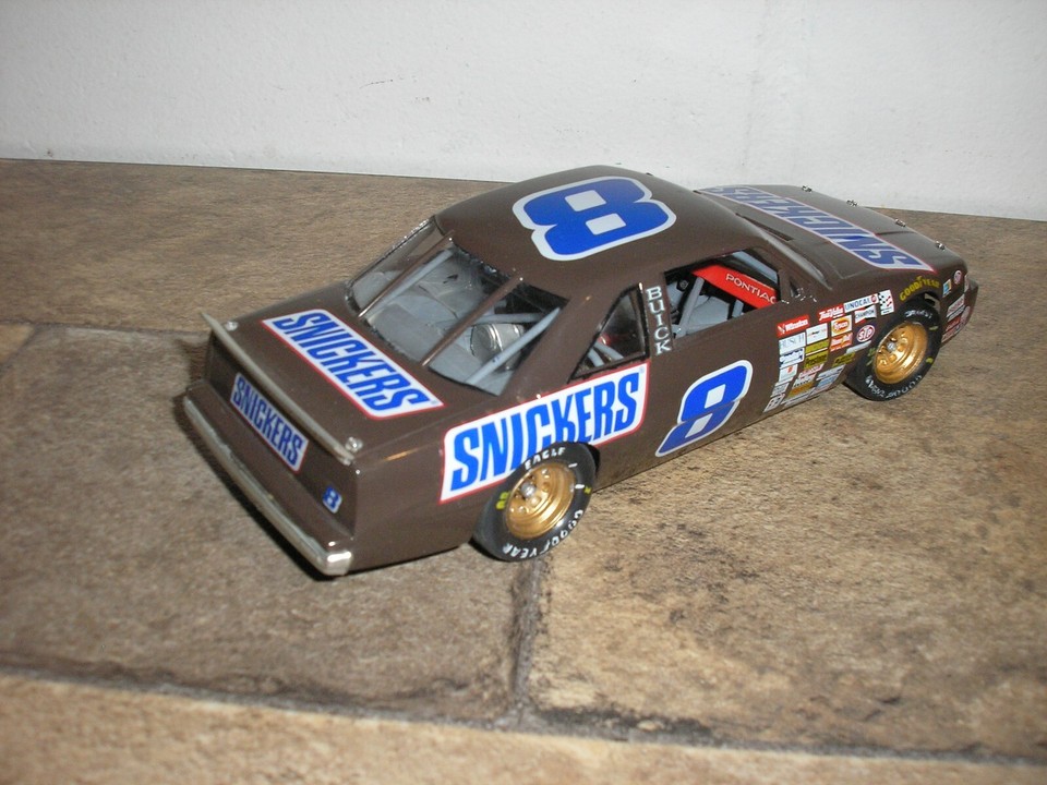 Vintage CUSTOM Adult Built 1/24 Nascar #8 Snickers Buick Lesabre Grand ...