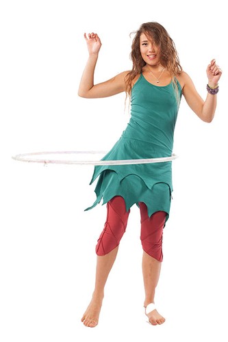 Organic Cotton Pixie Dress, Psy Trance Dress, Goa Fairy, Plus Size Fae ...