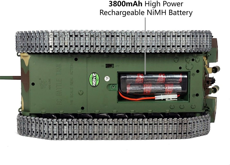 Modified TK7.0 HengLong 1/16 German Panther RC Tank Model Metal Tracks ...