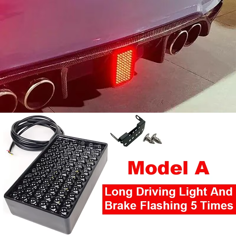 F1 BRAKE LIGHT 12v 72-LED RAIN CAR BMW M140i GOLF R GTI POLO AMG M3 ST ...