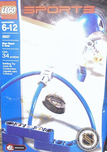 LEGO 3557 Sports Blue Player & Goal - Rare & Retired ( Brand New ) | eBay