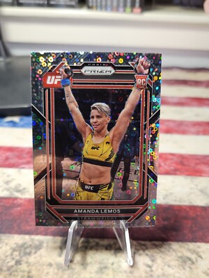 2023 Prizm UFC Under Card Disco #151 Amanda Lemos - Strawweight RC | eBay