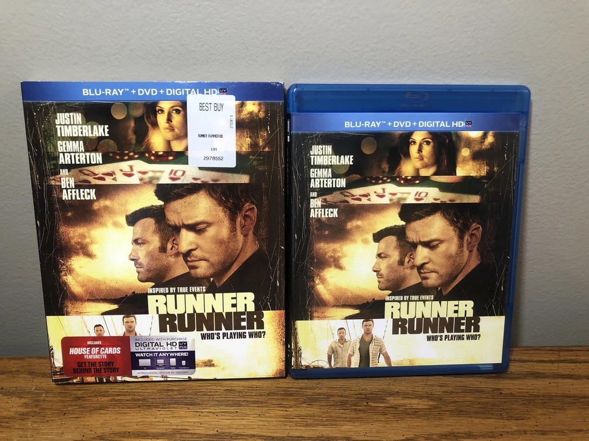Runner Runner Blu Ray Cover
