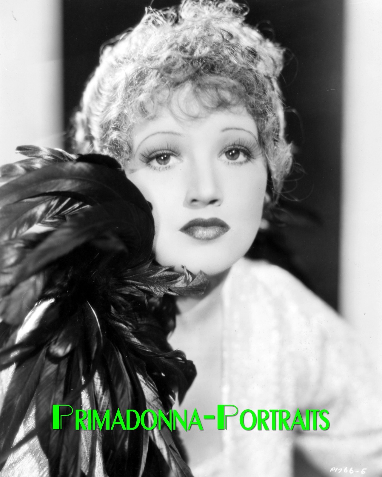 ARLINE JUDGE 8X10 Lab Photo 1930s Sexy Feathered Elegance Portrait | eBay