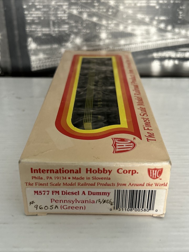 Vintage IHC Pennsylvania Railroad 9506-A Train Engine Dummy Locomotive ...