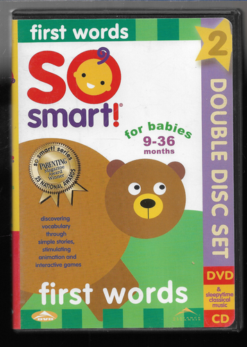 So Smart - First Words (DVD, 2-Disc Set) 646667722390| eBay