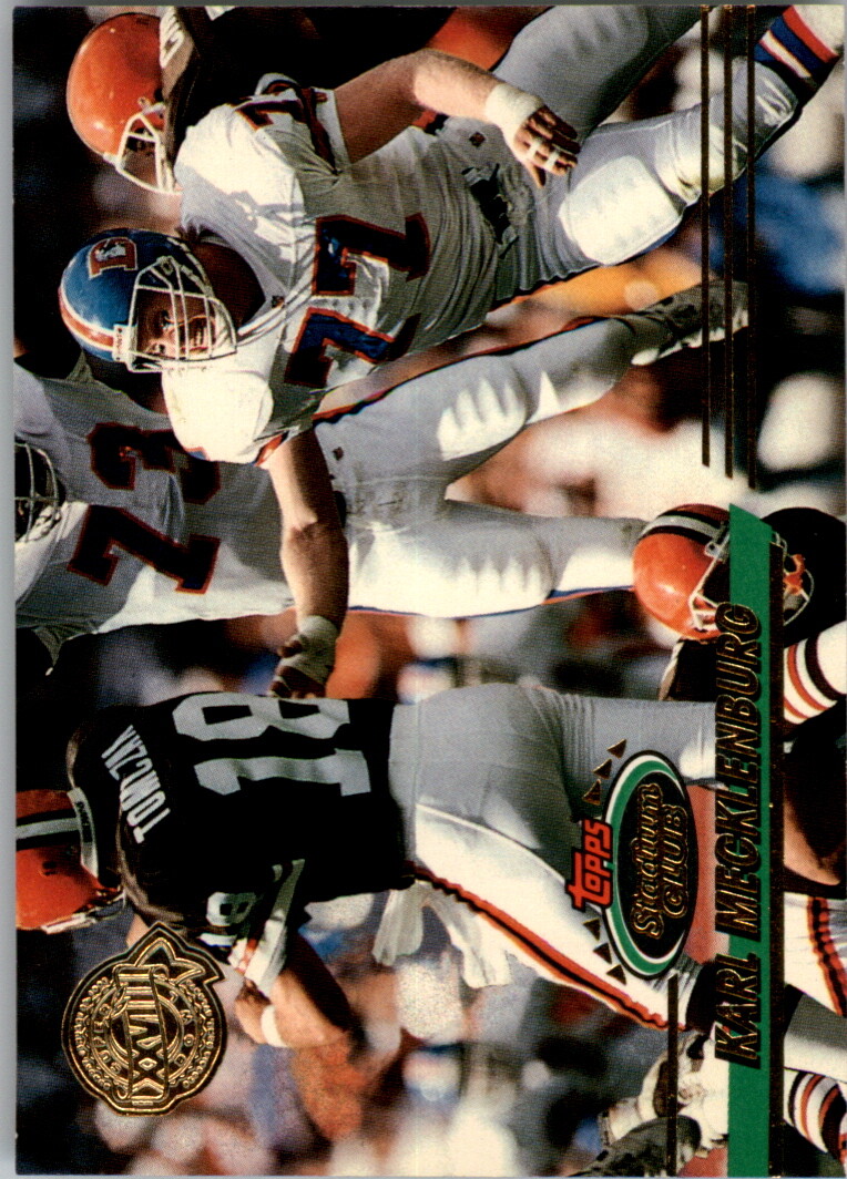 1993 Stadium Club Super Teams Super Bowl #42 Karl Mecklenburg | eBay