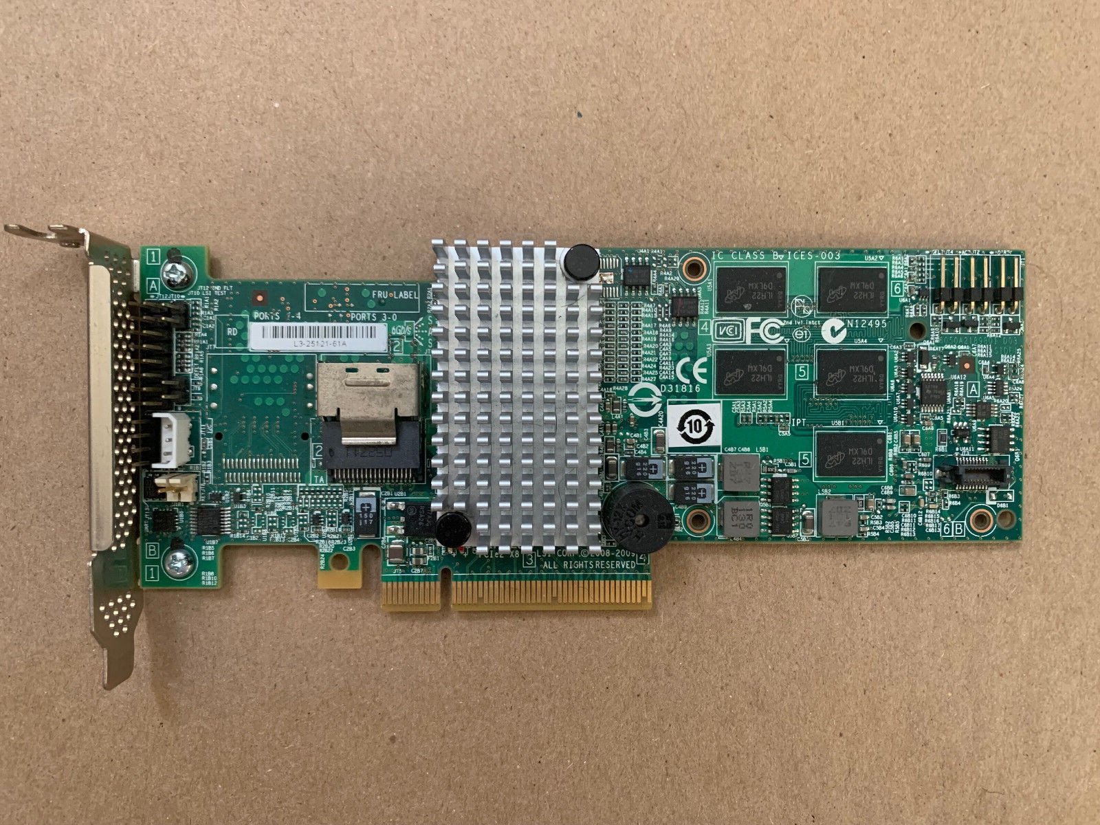 LSI 500605b RAID Controller Card SATA Connector for sale online | eBay