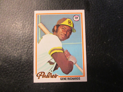 1978 TOPPS#292 GENE RICHARDS PADRES NM+ | eBay