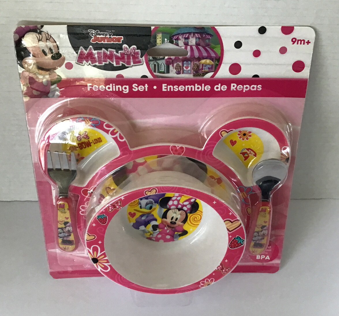 The First Years Disney Baby Minnie Mouse 4piece Feeding Set for sale ...