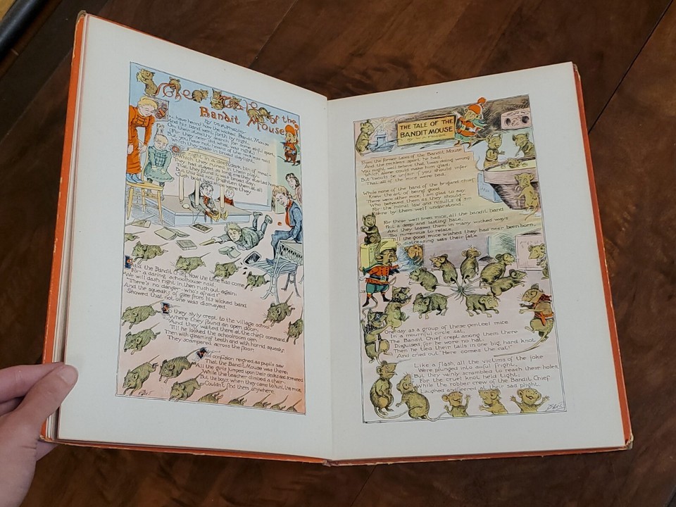 The Bandit Mouse & Other Tales by Frisbie & Bart / 1900 - Rand, McNally ...