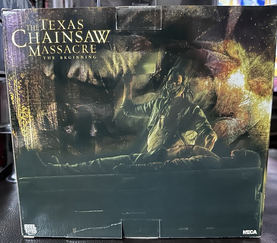 NECA Reel Toys Texas Chainsaw Massacre The Beginning Leatherface Box ...