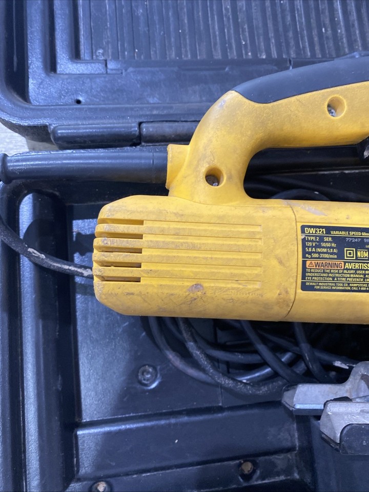 Dewalt DW321 Variable Speed Corded Heavy-Duty Top Handle Jigsaw Power ...