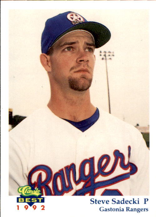 1992 Gastonia Rangers Classic/Best #2 Steve Sadecki Kansas City ...