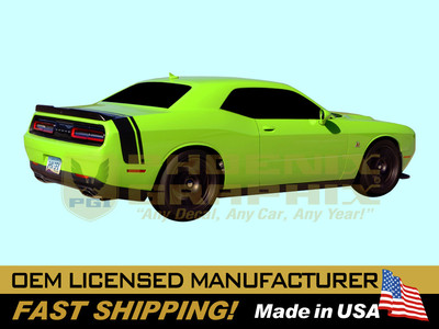2015 16 17 18 2019 Dodge Challenger Scat Pack Bumble Bee Decal Graphics ...