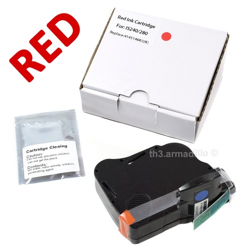NEOPOST IS-240 IS-280 IS-200 COMPATIBLE FRANKING MACHINE INK CARTRIDGE ...