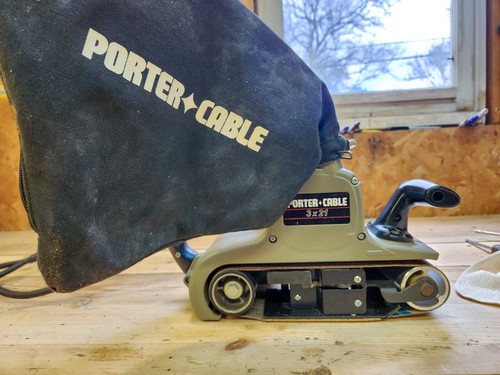 Porter Cable Model 352VS Variable Speed Belt Sander 3" X 21" w bag ...