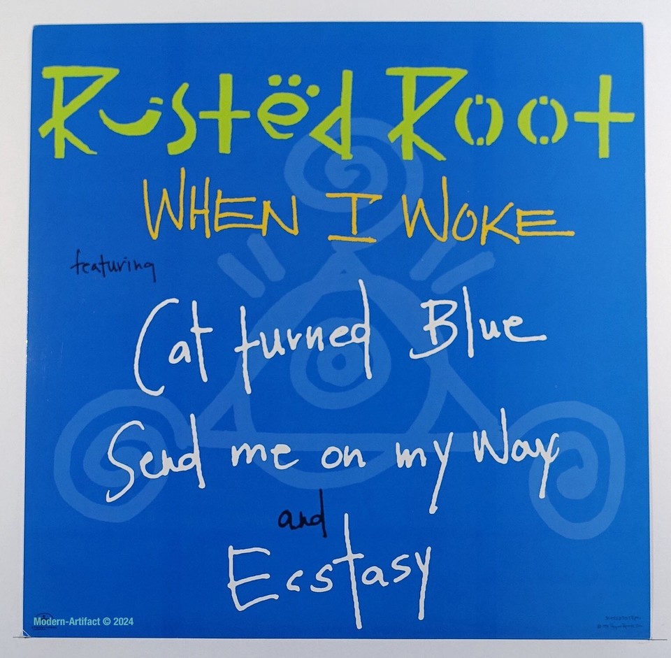 RUSTED ROOT "When I Woke" POSTER FLAT PROMO - 2-Sided 12"x12" US Orig. 1994 RARE | eBay
