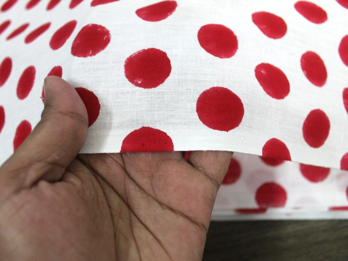 White Red Polka Dot Fabric Cheap Sale | innoem.eng.psu.ac.th