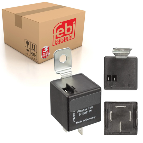 Indicator Flasher Relay Unit Fits VW Golf Mk1 Mk2 Mk3 T3 T4 Vauxhall ...