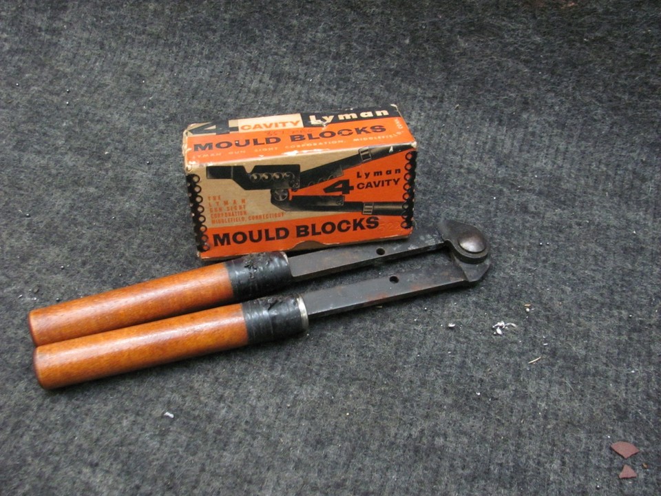 Lyman 358156 4 Cavity Mold With Handles & Orig Box 38 - 357 | eBay