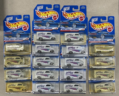 Lot of 18 Hot Wheels 1998 First Editions Dairy Delivery Vans “Got Milk ...